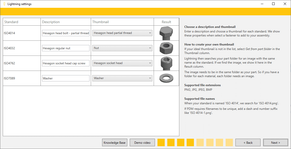 How to set up thumbnail images - Lightning - CAD Booster